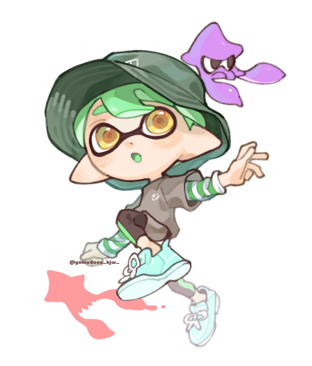 inkling boy, inkling player character, nintendo, splatoon (series ...