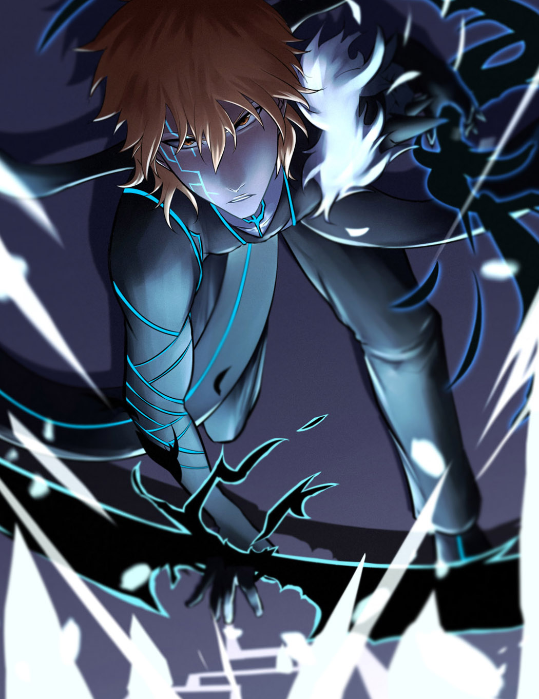 kurosaki ichigo, quincy (bleach), bleach, bleach: brave souls, highres ...