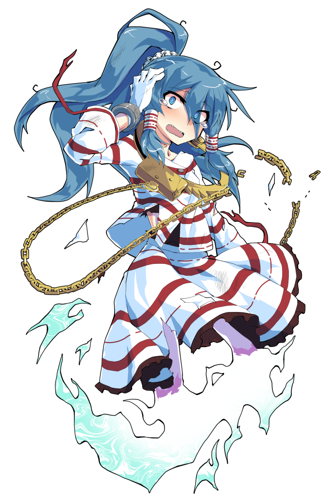 Dairi Miyadeguchi Mizuchi Touhou 1girl Alphes Style Blue Eyes