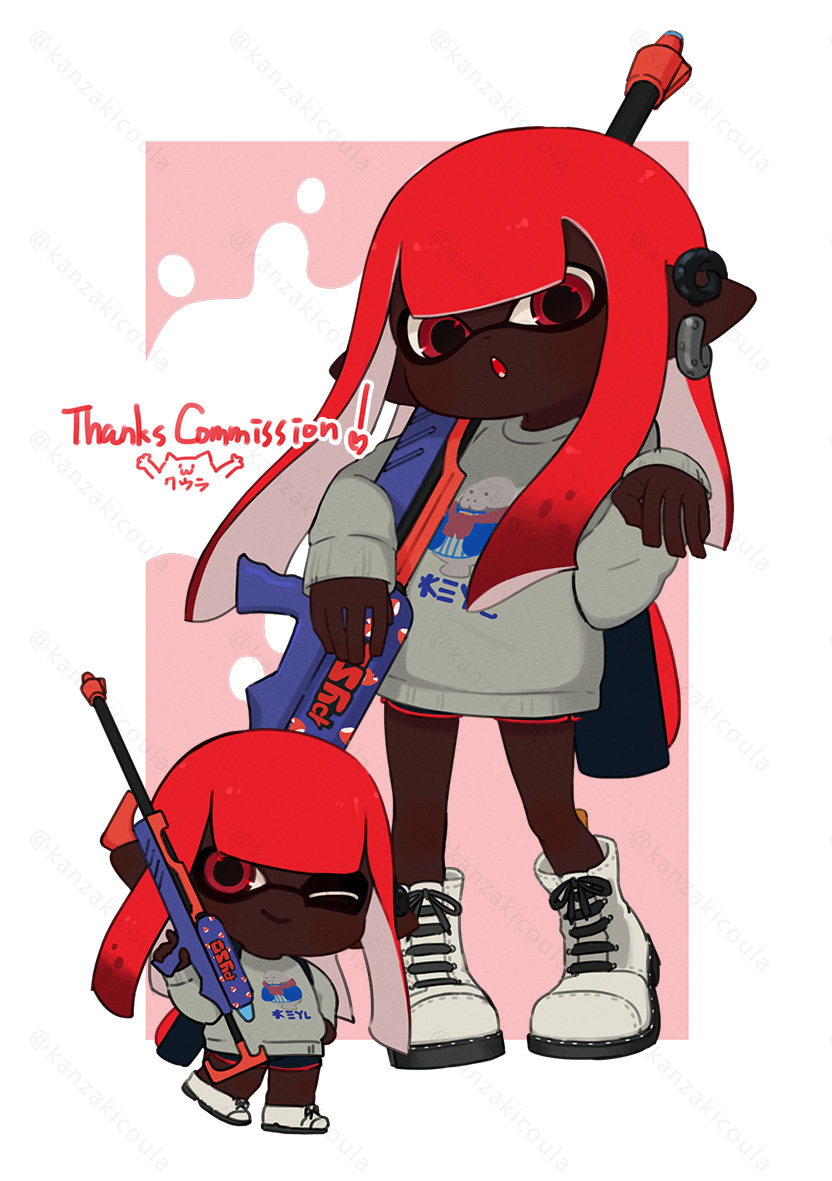 coula cat, inkling girl, inkling player character, nintendo, splatoon ...