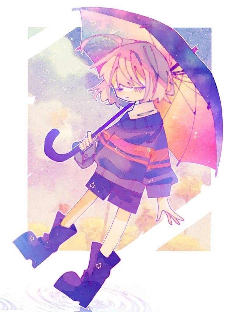 Matu T Iyou8 Frisk Undertale Undertale Black Shoes 1other Blue Shorts Blue Sweater