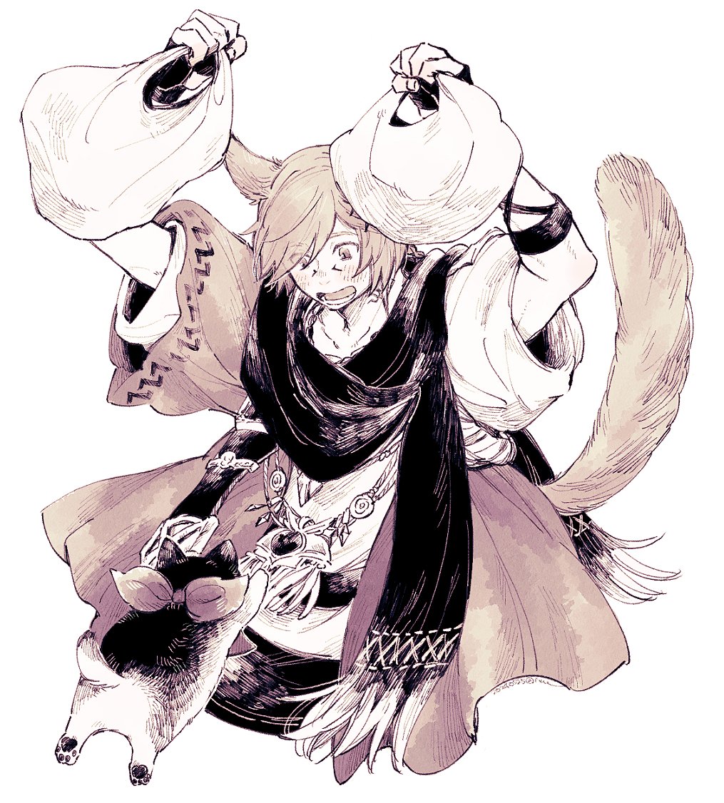 itowo (itowc), g'raha tia, final fantasy, final fantasy xiv, 1boy ...