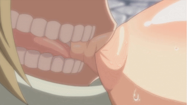 Animated Animated Biting Manyuu Chifusa Manyuu Hikenchou Manyuu Kagefusa Nipple Biting