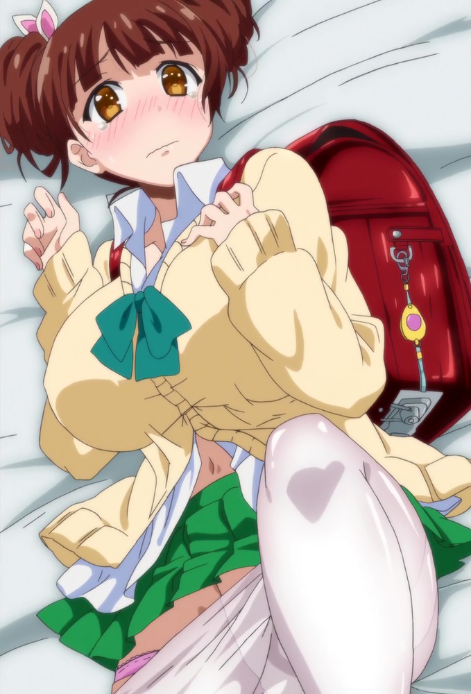 10s 1girl Blush Breasts Brown Hair Female Fujinoki Nene Hajimete No Gal