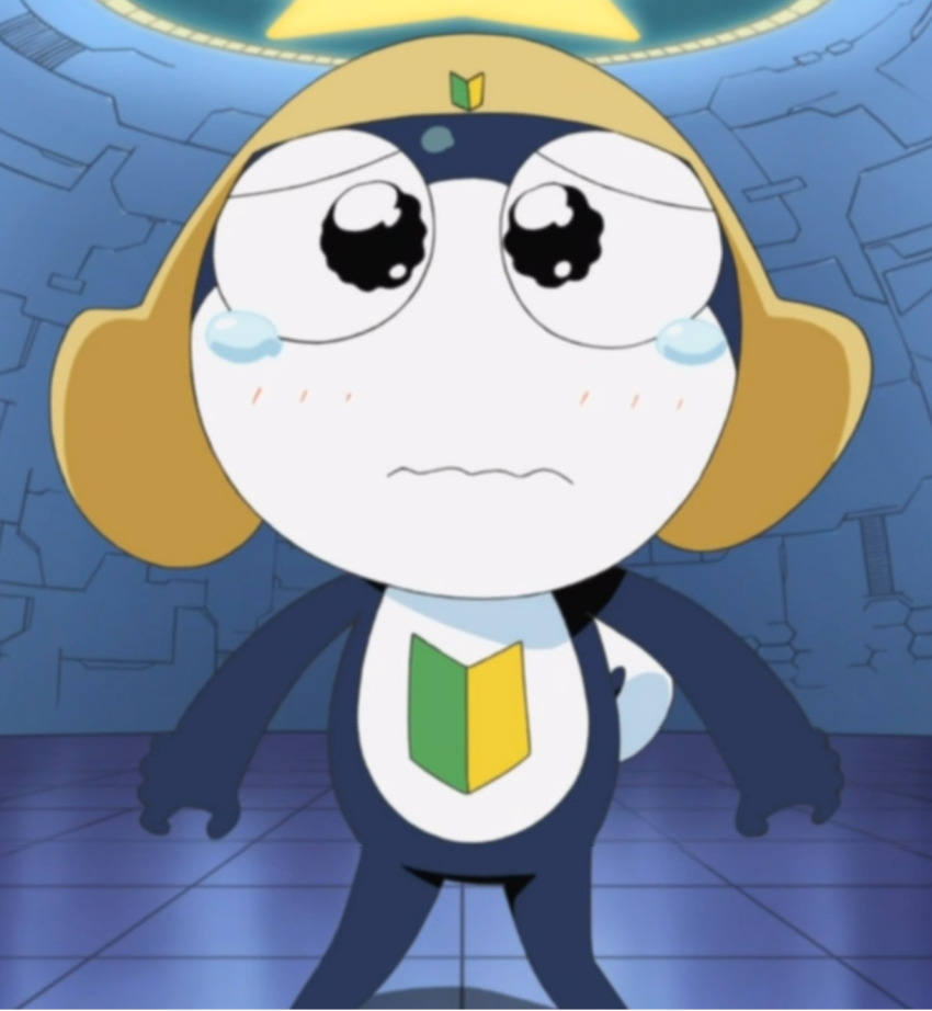 tamama, keroro gunsou, stitched, third-party edit, 1boy, child, crying ...