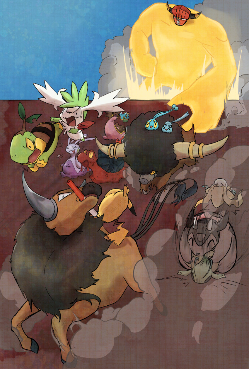 10ma10dantali0n Bouffalant Celebi Gastrodon Gastrodon West Jirachi Magcargo Manaphy