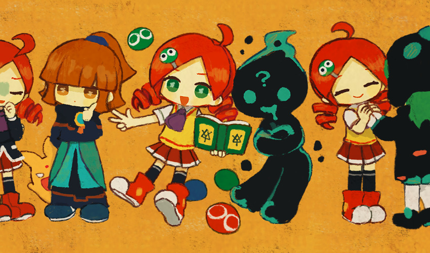 andou ringo, arle nadja, ecolo (puyopuyo), puyo (puyopuyo), strange ...