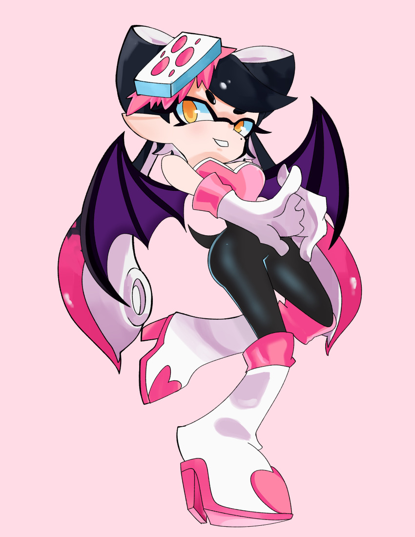 Callie Splatoon Rouge The Bat Nintendo Splatoon Series Absurdres Highres 1girl
