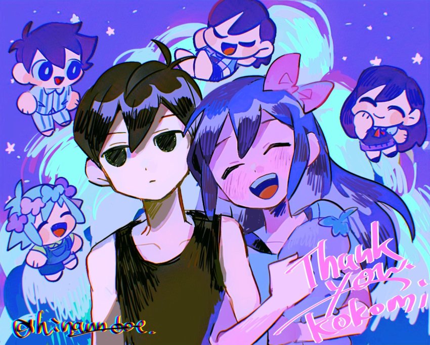 Hinann Bot Aubrey Omori Basil Omori Hero Omori Kel Omori Mari Omori Omori Omori
