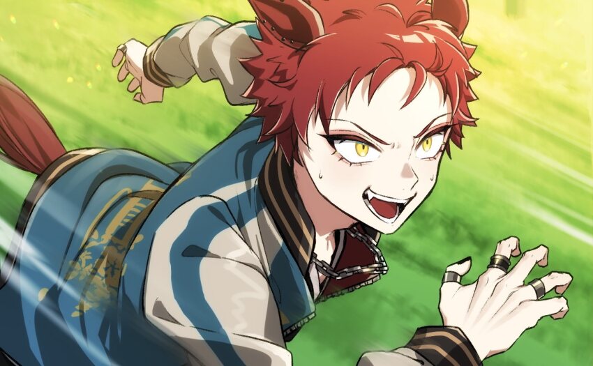 soramame pikuto, harai kuko, hypnosis mic, umamusume, silver ring ...