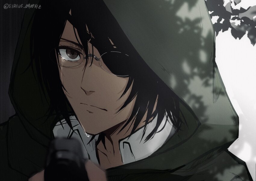 Hange Zoe Shingeki No Kyojin Absurdres Commentary Request Highres 1other Black Hair