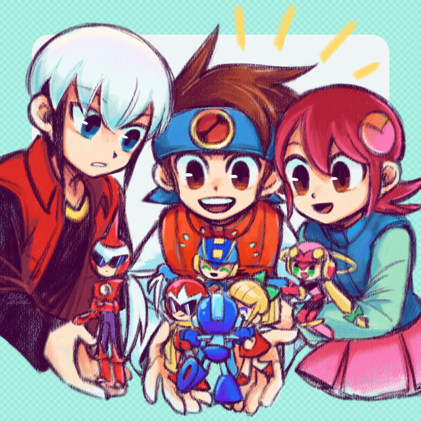 eugene chaud (mega man), lan hikari (mega man), mayl sakurai (mega man ...
