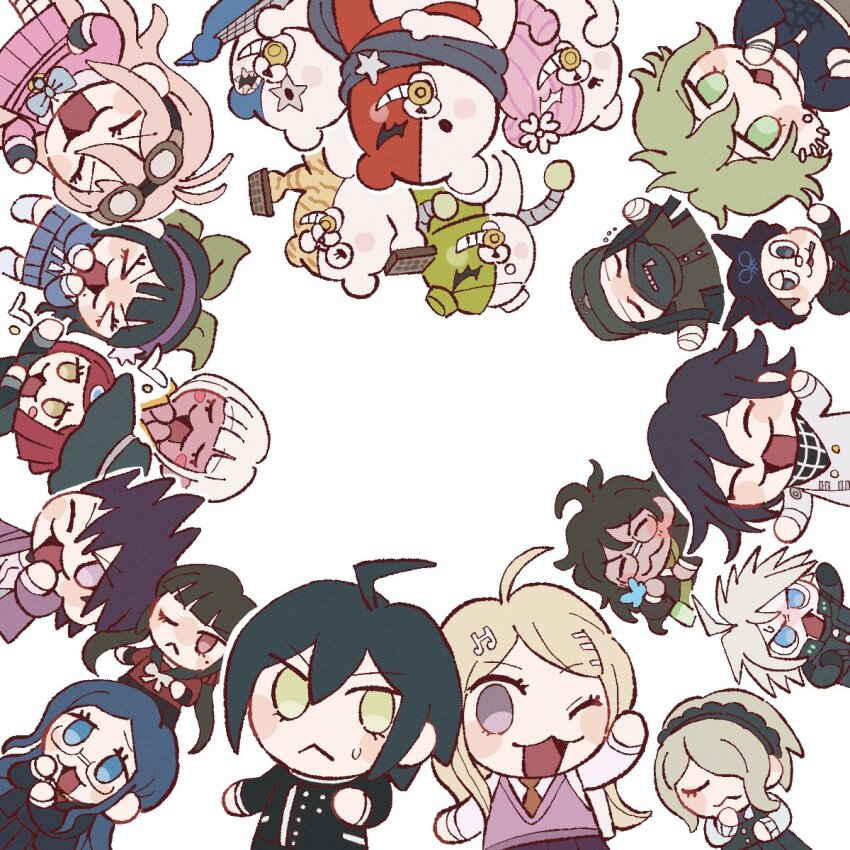 akamatsu kaede, amami rantaro, chabashira tenko, gokuhara gonta, harukawa maki, hoshi ryoma ...