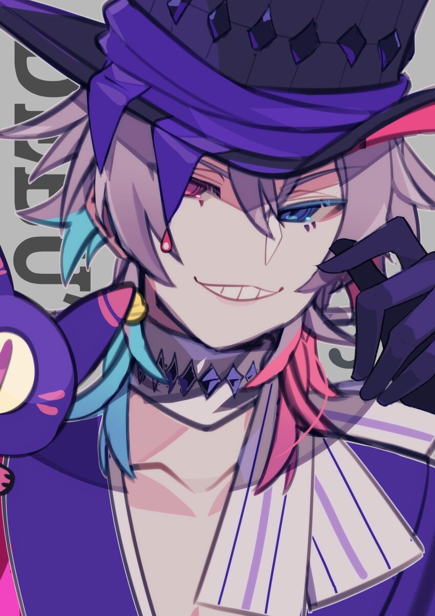 gavis bettel, gavis bettel (1st costume), holostars, holostars english, absurdres, commentary ...