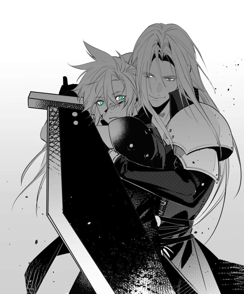 Cloud Strife Sephiroth Final Fantasy Final Fantasy Vii Highres