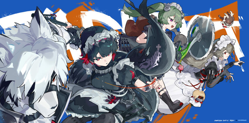 gohanduck, alexandrina sebastiane, bangboo (zenless zone zero), corin ...