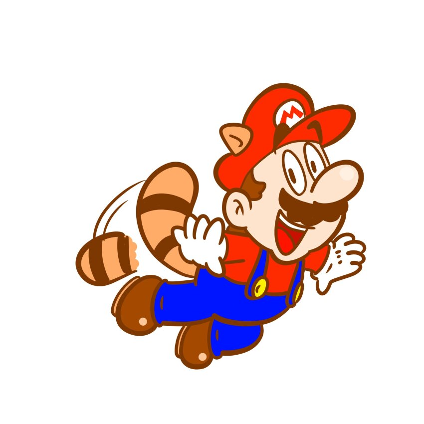 mario, raccoon mario, mario (series), nintendo, super mario bros ...