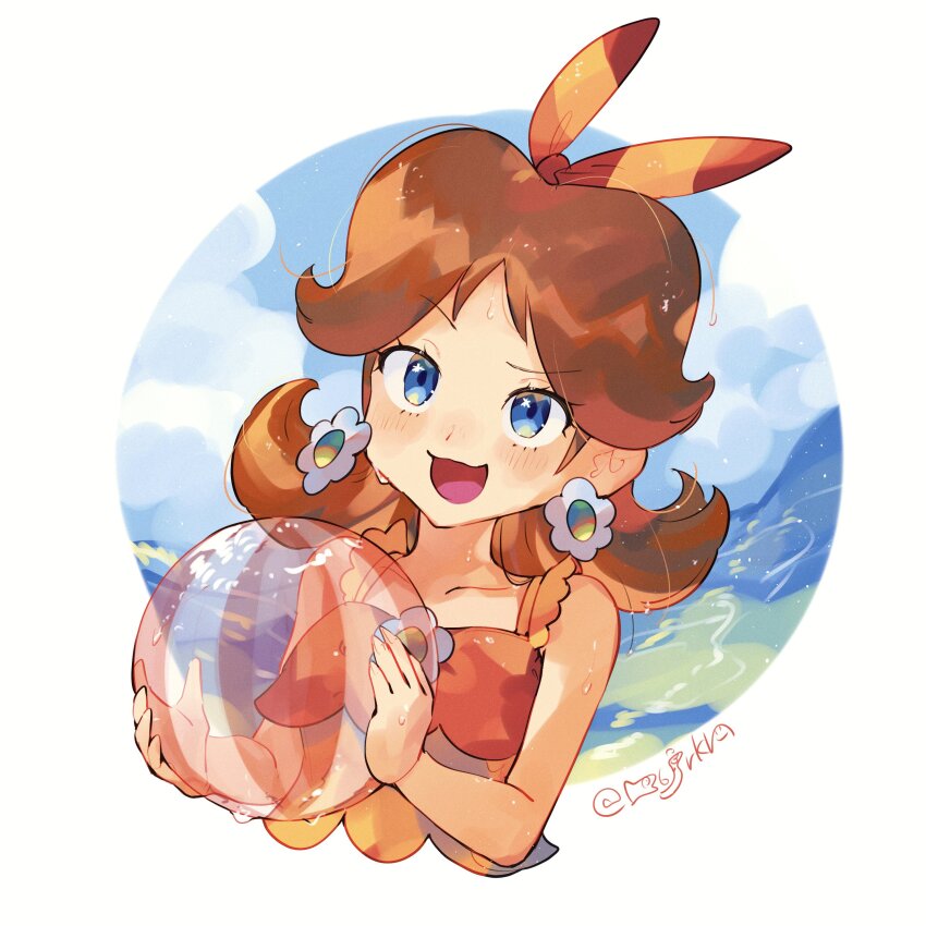 Hanaon Princess Daisy Princess Daisy Swimwear Mario Series Mario Kart Mario Kart Tour