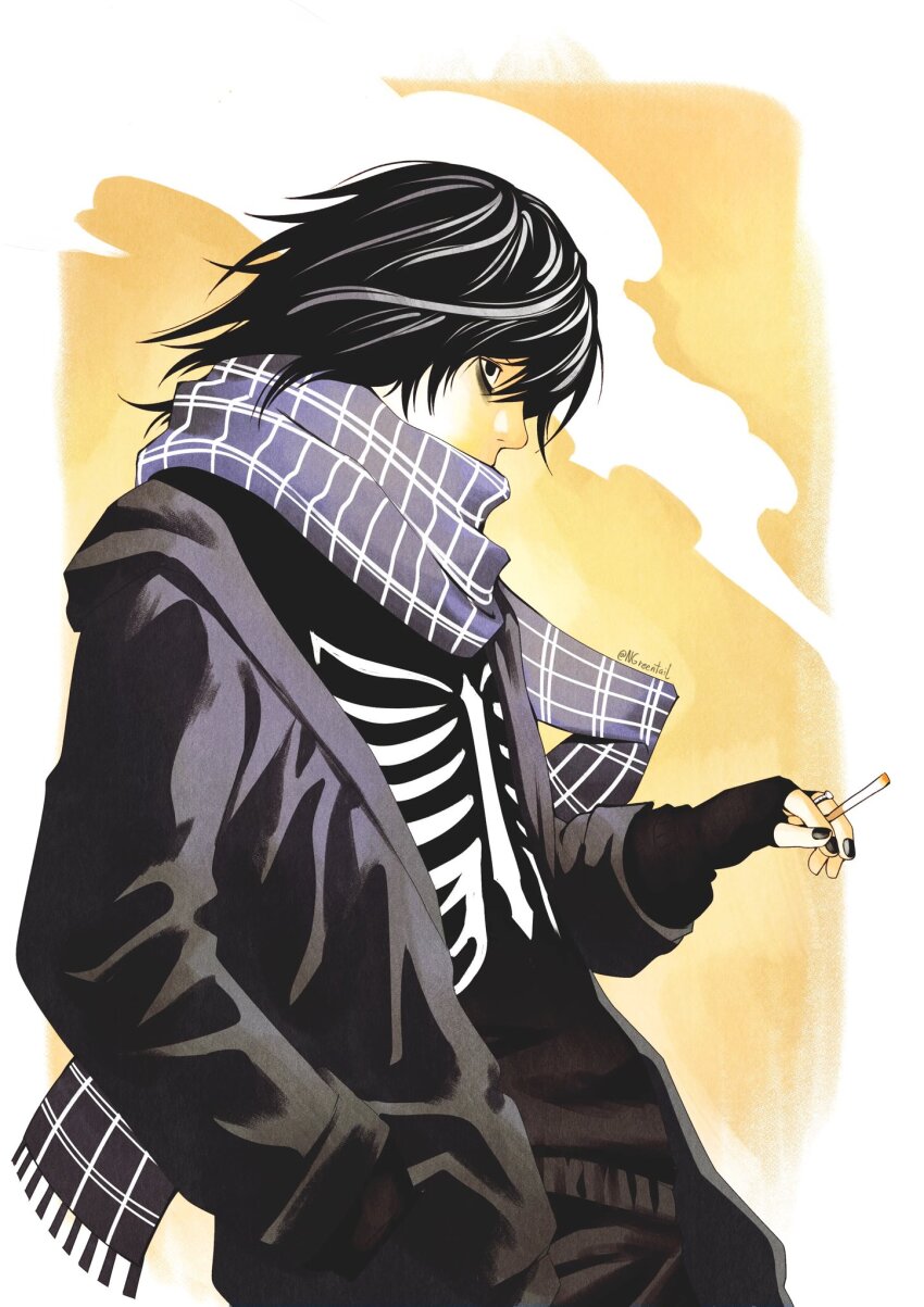 nifast (greentail), l (death note), death note, commentary, english ...