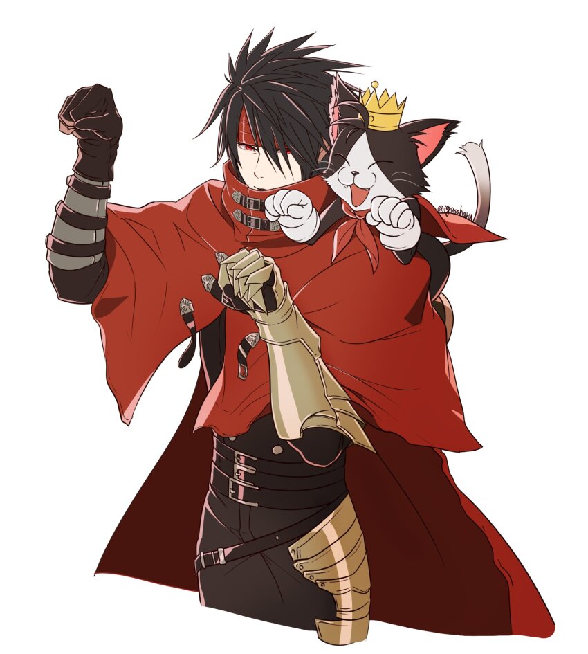 igusaharu, cait sith (ff7), vincent valentine, final fantasy, final ...
