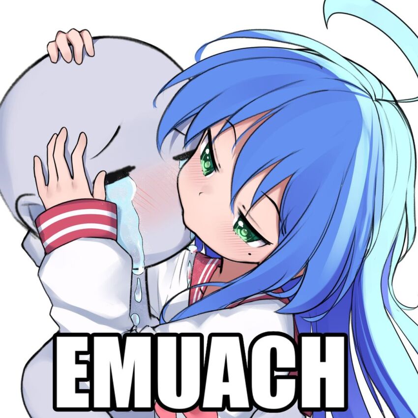 Raviolimavioli Izumi Konata Lucky Star Commentary English Commentary 1girl 1other