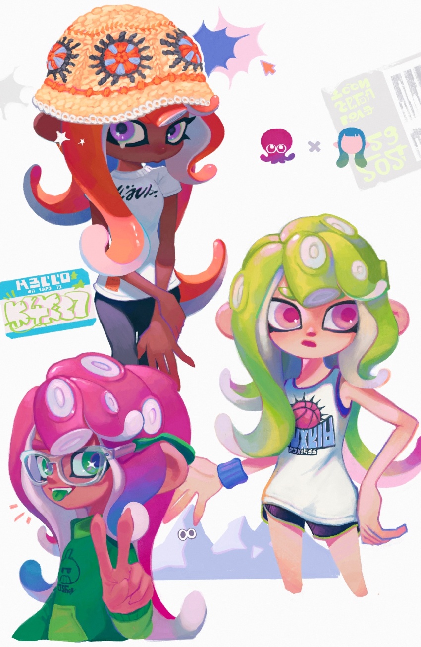 ka1 (k4k37), octoling, octoling girl, nintendo, splatoon (series ...