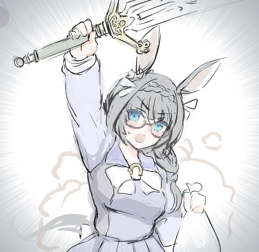 shimura (hosshi), zenno rob roy (umamusume), umamusume, commentary ...