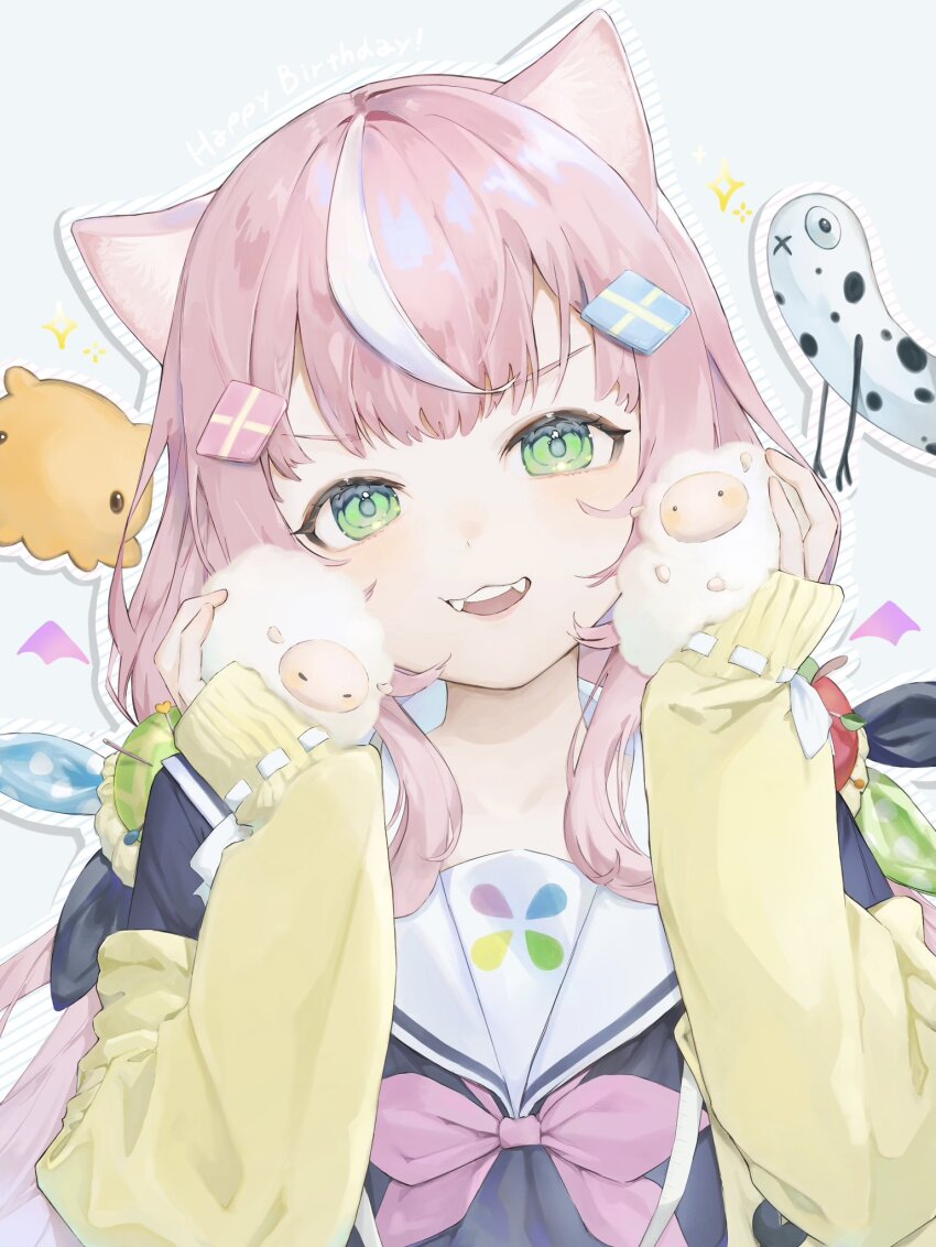 yang nari, yang nari (1st costume), nijisanji, nijisanji kr, highres ...