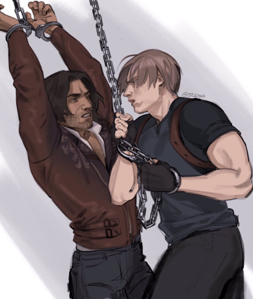 Leon S Kennedy Luis Sera Resident Evil Resident Evil 4 Resident