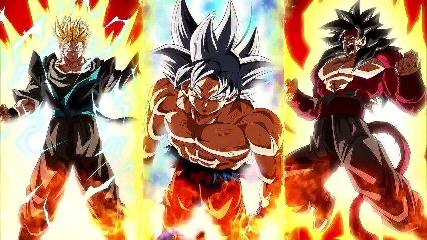 Bardock Son Gohan Son Goku Super Dragon Ball Heroes Official Art Tagme Angry Aura Father