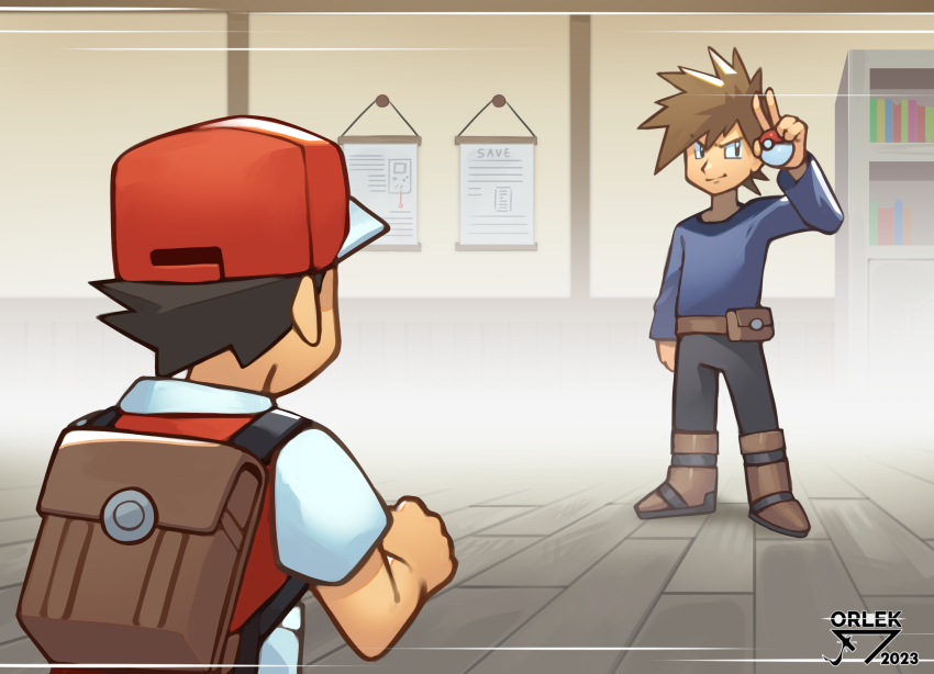 orlek, blue oak, red (pokemon), creatures (company), game freak ...