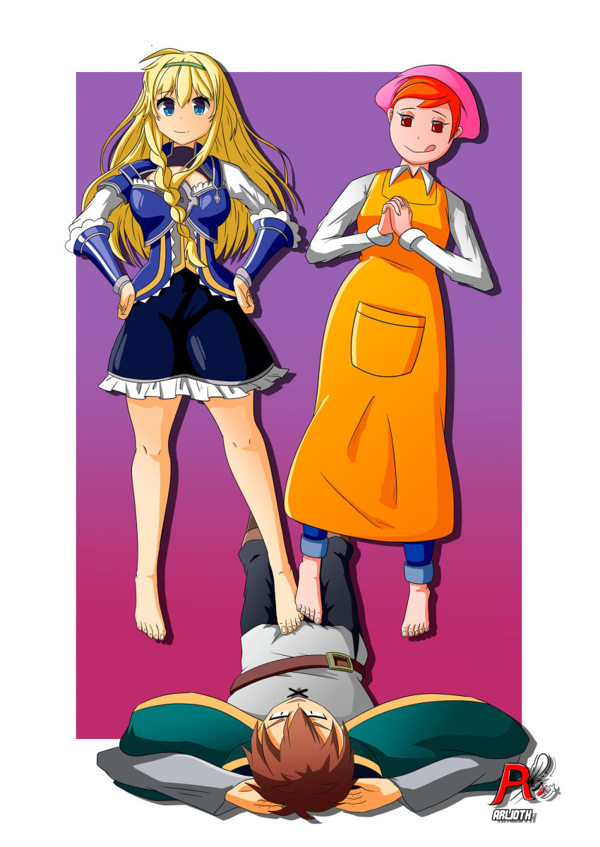 Iris Konosuba Mama Cooking Mama Satou Kazuma Cooking Mama Kono Subarashii Sekai Ni