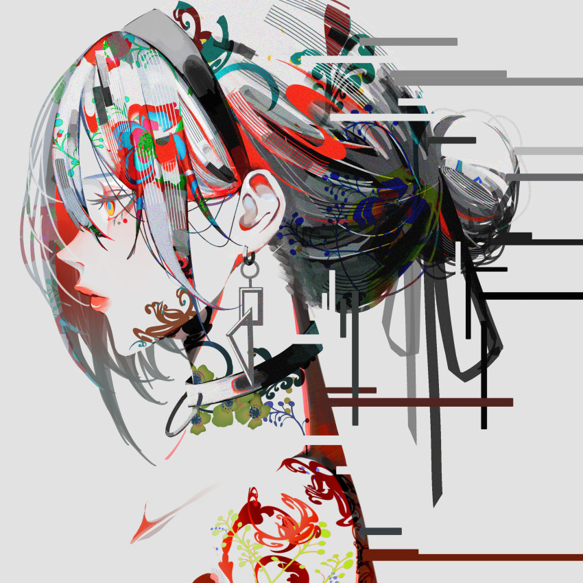 syakemayusan, original, absurdres, commentary, highres, 1girl, black ...