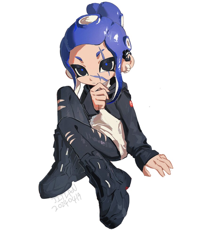 octoling girl, octoling player character, nintendo, splatoon (series ...