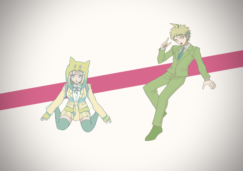 uranagi (uranaginasi), hinata hajime, nanami chiaki, danganronpa ...