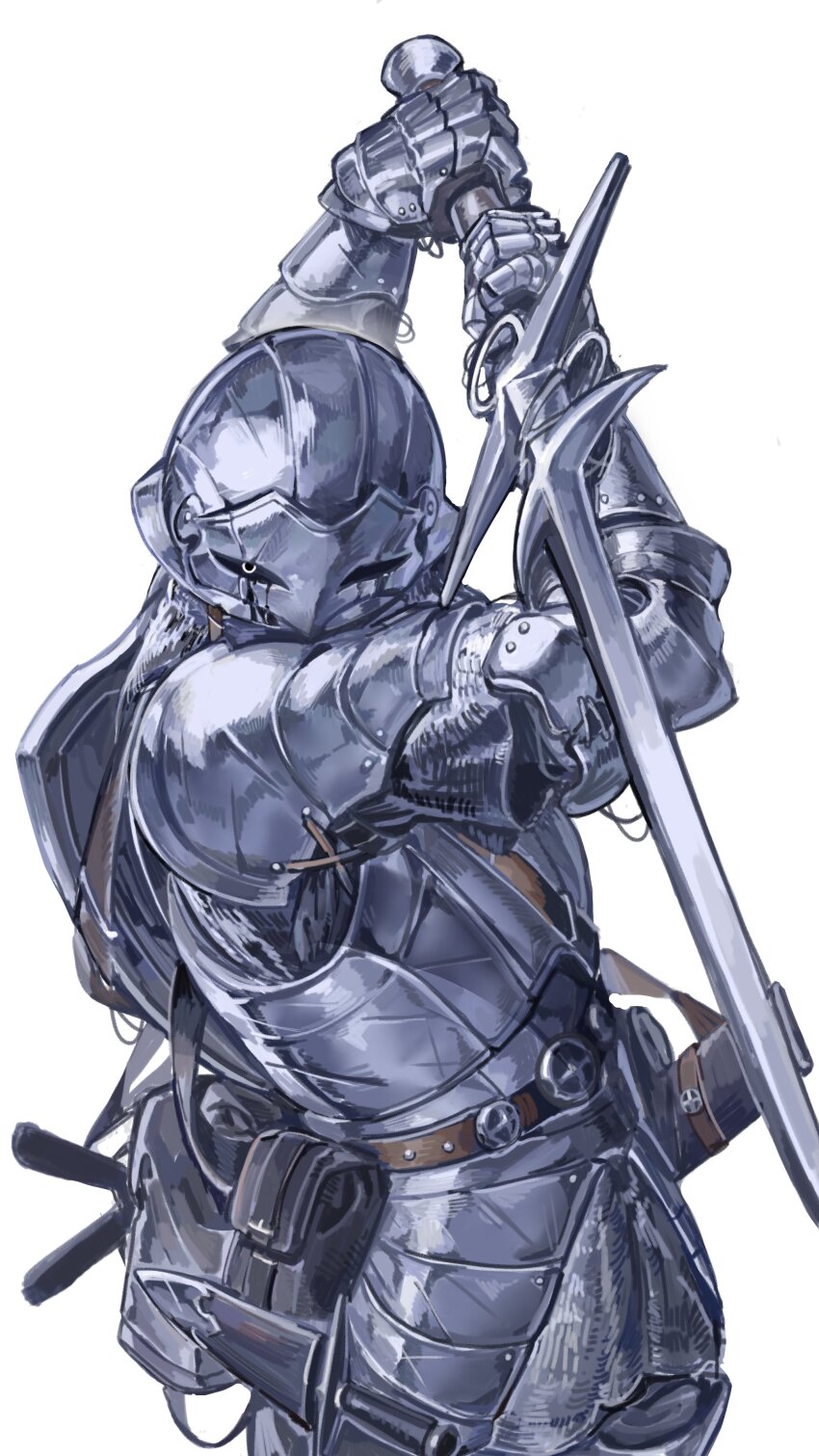 nameno92372763, original, absurdres, commentary, highres, 1other, armor ...