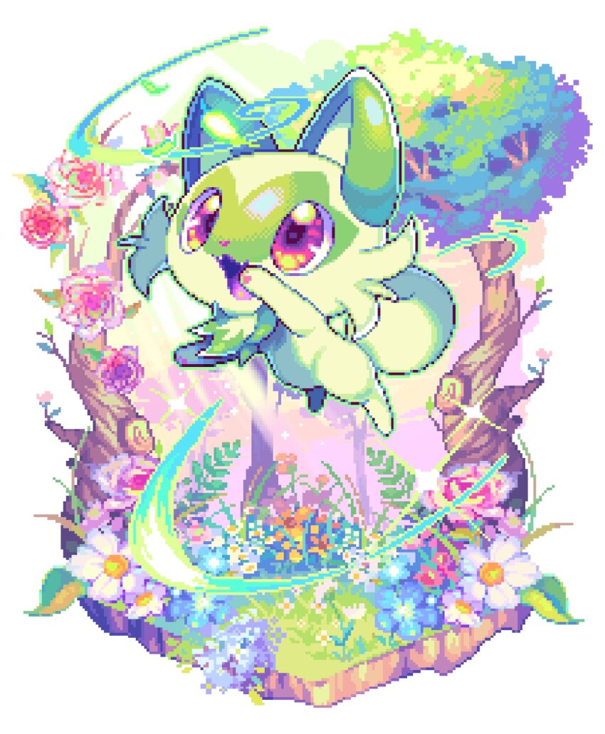 sprigatito, creatures (company), game freak, nintendo, pokemon, highres ...